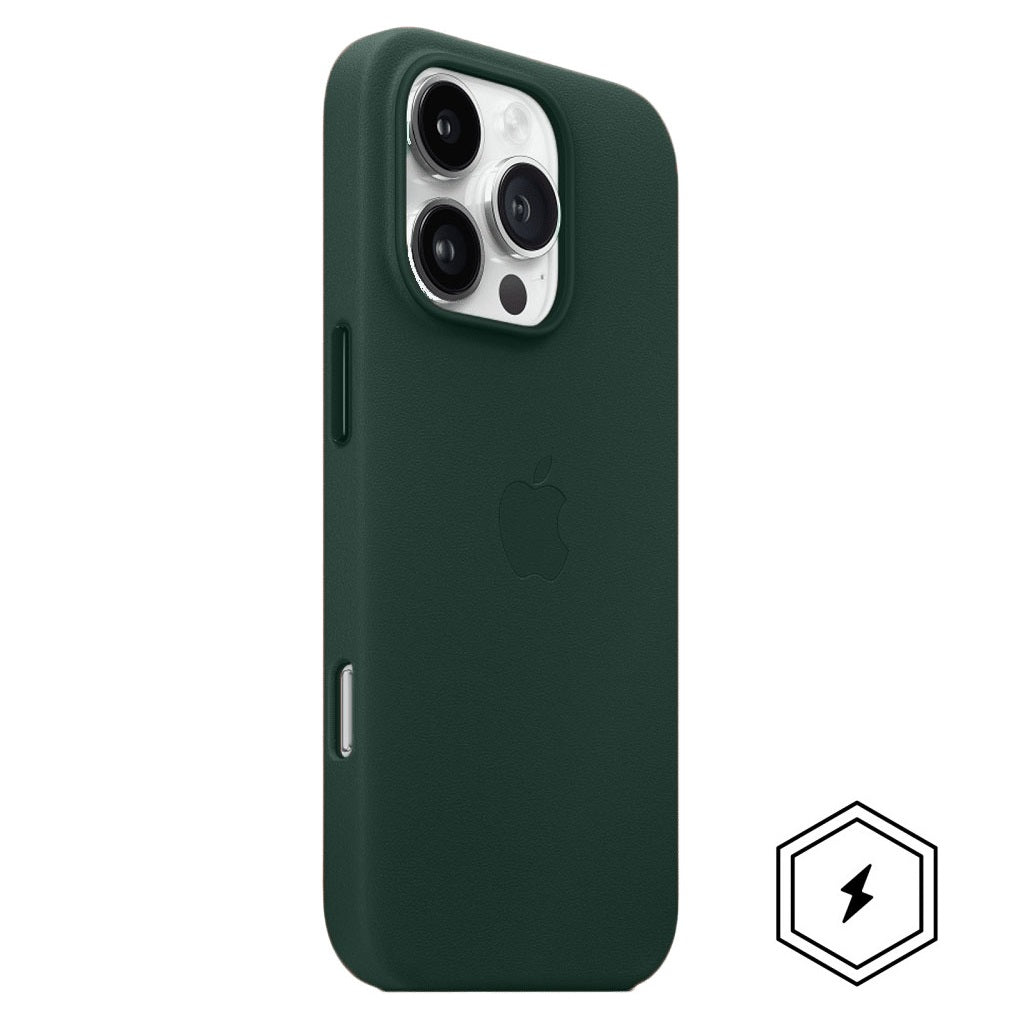 iPhone 16 Pro Max Leather Case with MagSafe - Forest Green – CASESILY